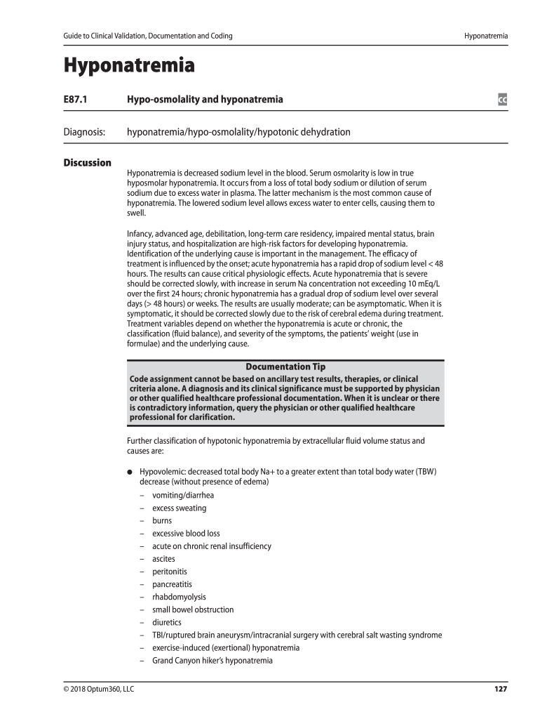 Fillable Online Diagnostic evaluation of adults with hyponatremia ...