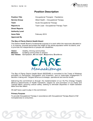 Fillable Online Core Values Related to Management Roles - AOTA Fax ...