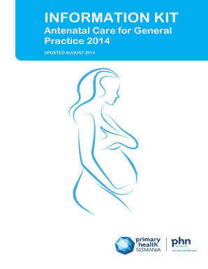 Fillable Online Pregnancy Care Guidelines as PDF - Department of Health ...
