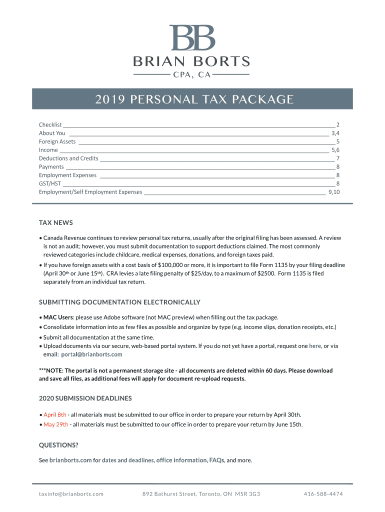 Fillable Online Ready to do Your Taxes? This Checklist Will Help ...