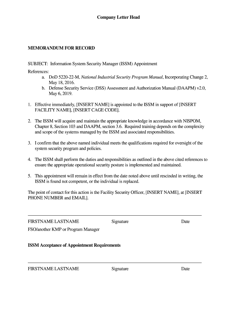 Fillable Online MOBILITY SYSTEM PLAN For the Movement of a ... - dcsa ...