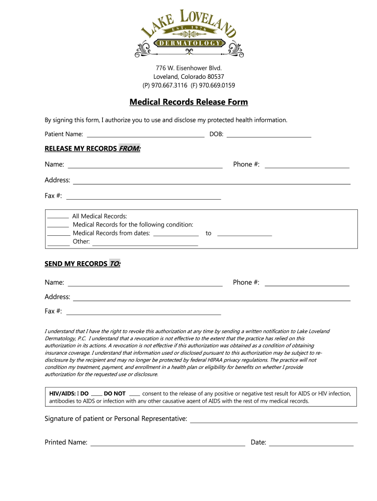 Fillable Online Authorization to use and disclose protected health ...