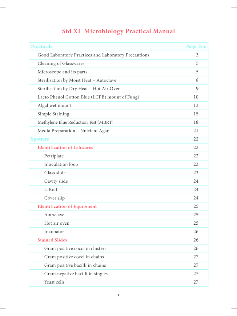 Fillable Online handbook good laboratory practice (glp) - World Health ...