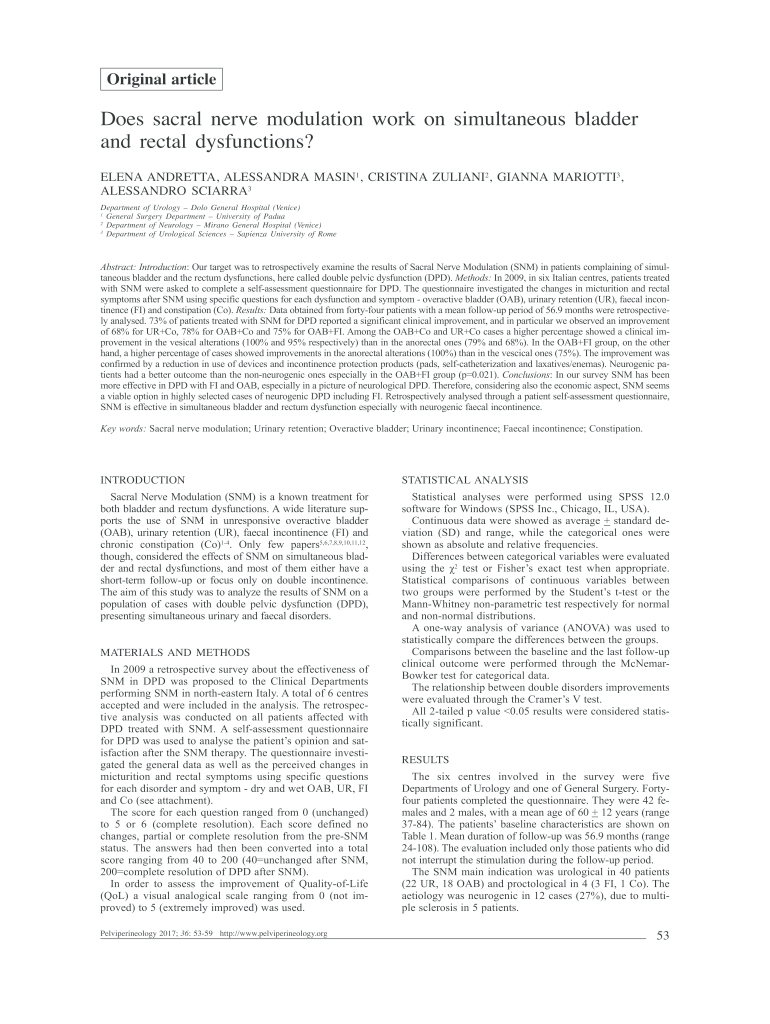 Fillable Online Does sacral nerve modulation work on simultaneous ...