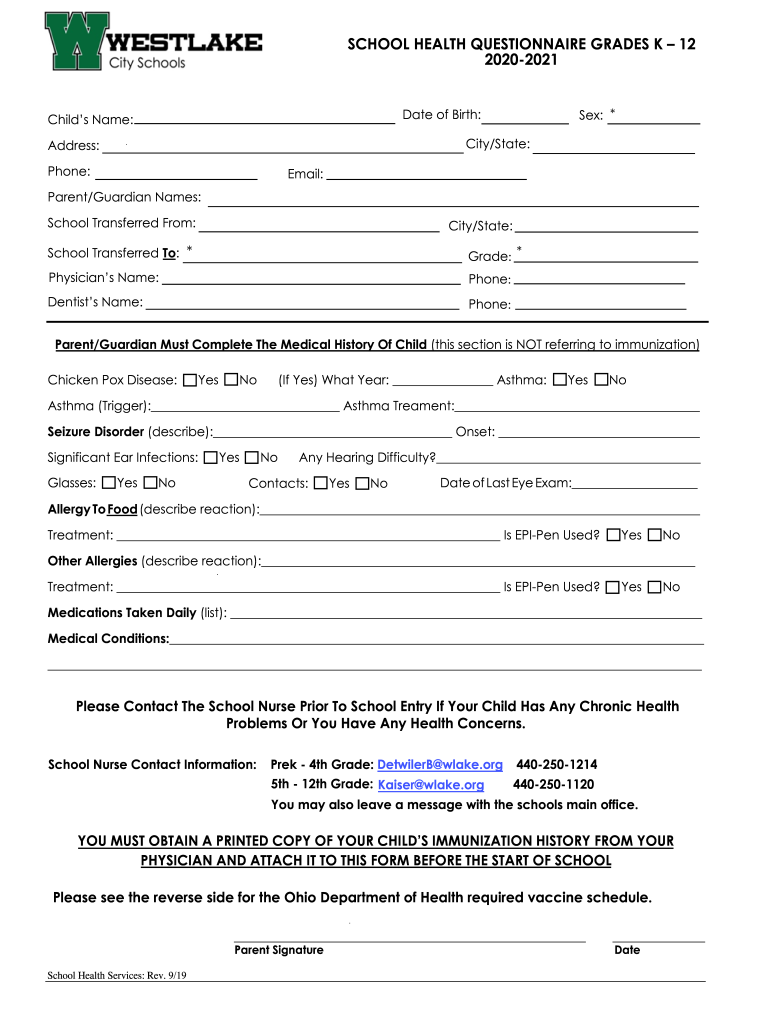 Pre-K Registration Packet: Fill out & sign online | DocHub