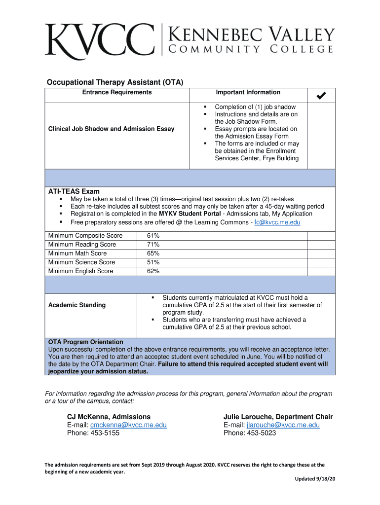 Fillable Online Occupational Therapy Personal Statement Examples ...