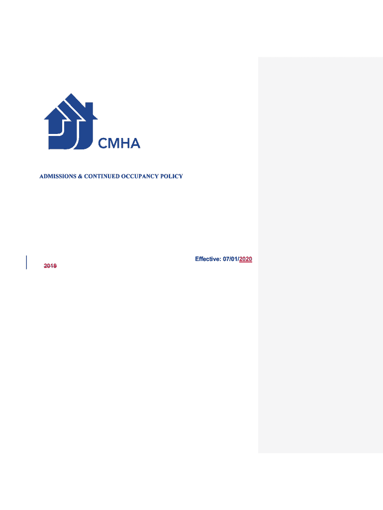 Fillable Online CMHA Lease Agreement - Cincinnati Metropolitan Housing ...