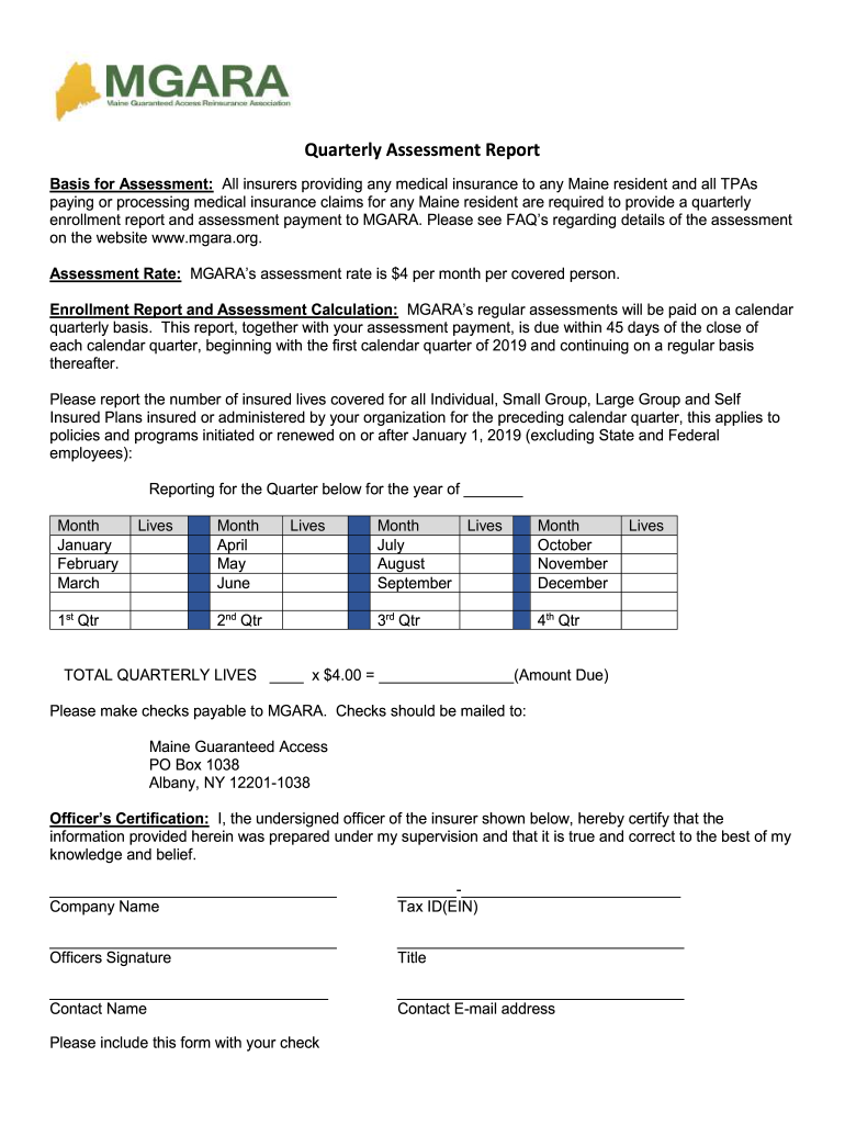 Fillable Online Instructions for the Maine TPA Report of Health Claims ...