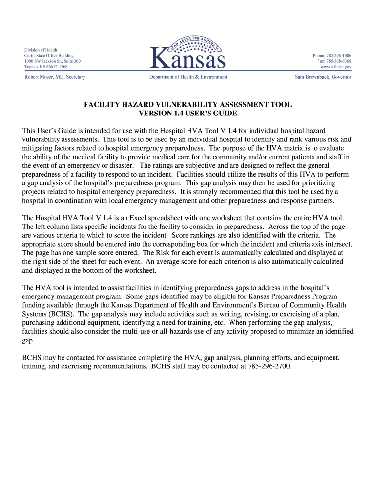 Fillable Online The role of hazard vulnerability assessments in ...