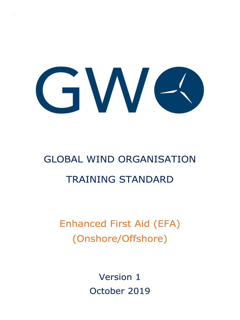 Fillable Online 1 Basic Safety Training Standard - Global Wind ...