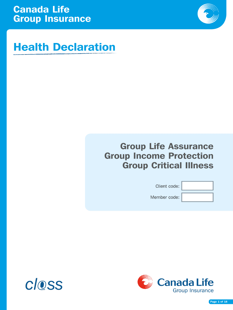 Fillable Online Flexible Benefits - Canada Life Group Insurance Fax ...