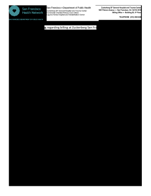 Fillable Online San Francisco Department of Public Health Fax Email ...