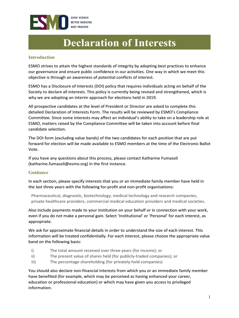 Fillable Online G Pentheroudakis - DOI Form.pdf Fax Email Print - pdfFiller