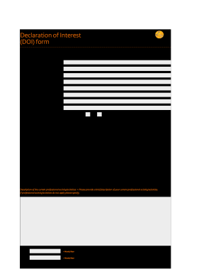 Fillable Online (DOI) form Fax Email Print - pdfFiller