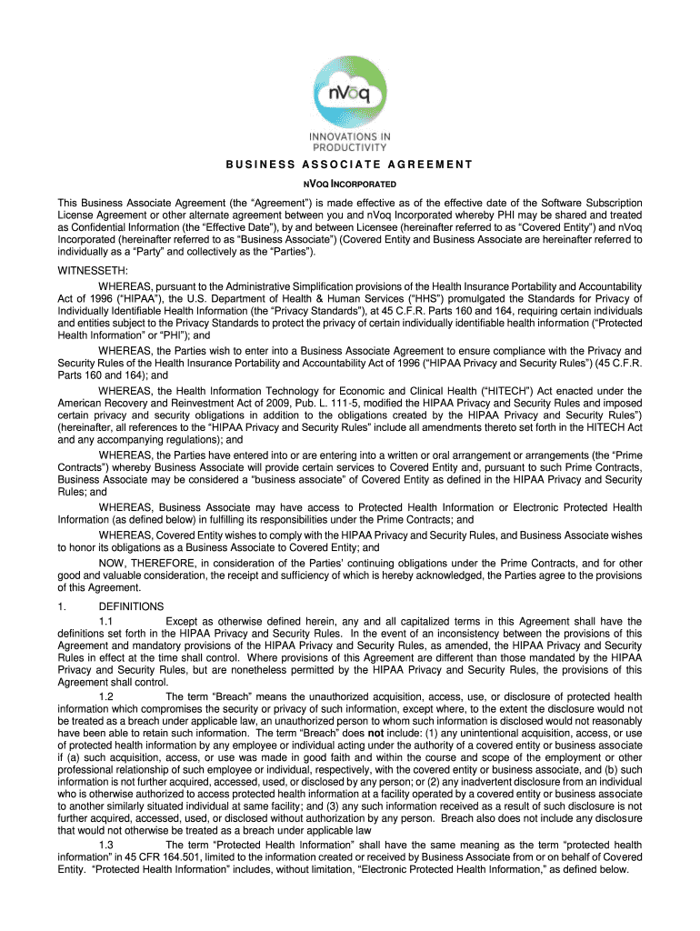 Fillable Online HIPAA Business Associate Agreement (BAA)Zoom Help ...