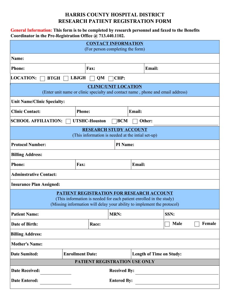Forms & Registration - Harris Regional Hospital: Fill out & sign online ...
