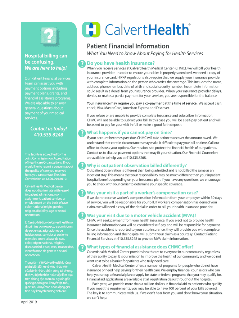 Fillable Online A Great Patient Payment Experience Is Not That Simple ...