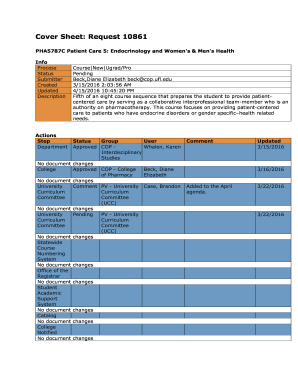 Fillable Online Cover Sheet: Request 10861 Fax Email Print - pdfFiller