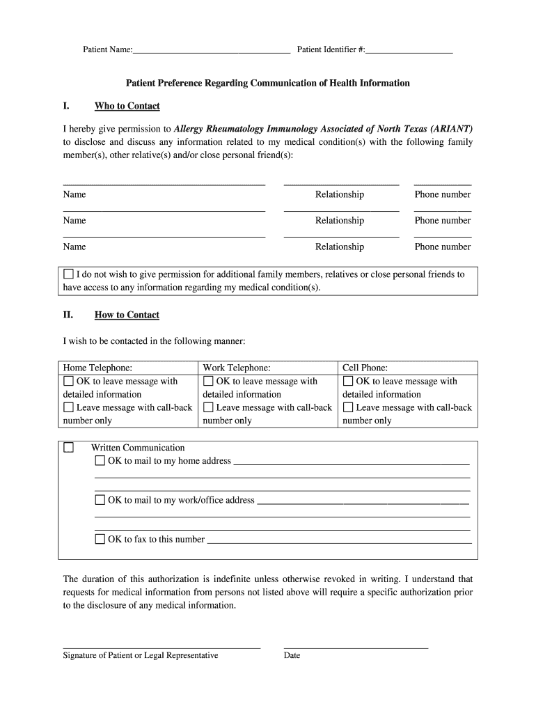 Fillable Online New Allergy / Immunology Patient Consultation Request ...