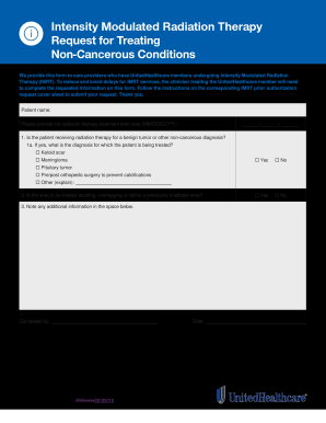 Fillable Online Non-Cancerous Conditions Form - Commercial Intensity ...