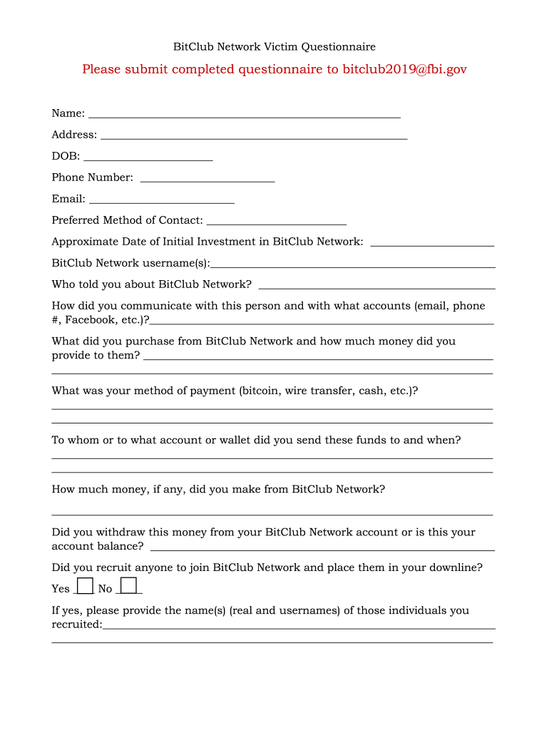 Bitclub network refund: Fill out & sign online | DocHub Bitclub network refund: Fill out & sign online | DocHub