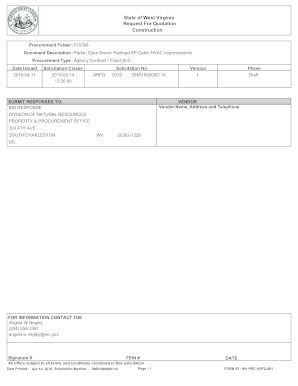 Fillable Online Procurement Folder : 570398 Fax Email Print - pdfFiller