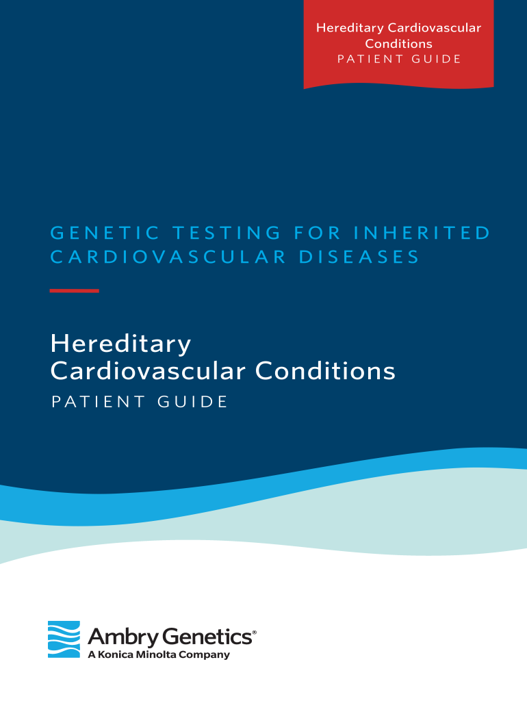 Fillable Online Genetic Testing for Inherited Heart Disease - NCBI ...