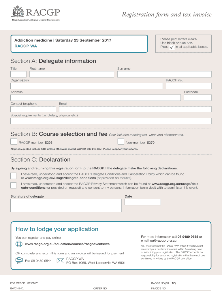 Addiction medicine - RACGP: Fill out & sign online | DocHub