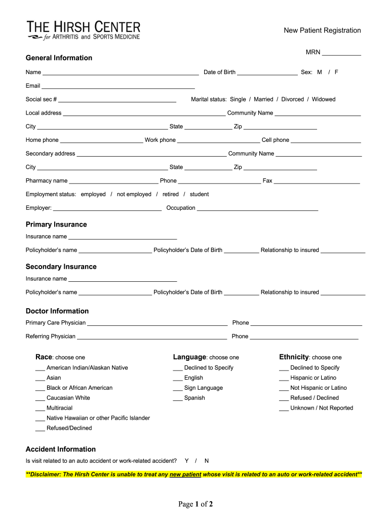 Fillable Online Application for Representative Payee Services - Journey ...