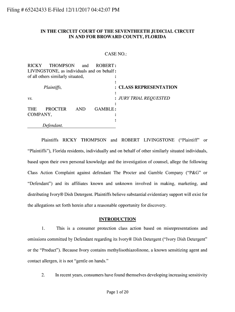 Fillable Online Carlos Rebollo - Broward County Circuit Court Judge ...