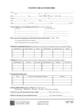 Fillable Online NFA-PATIENT-forms Fax Email Print - pdfFiller