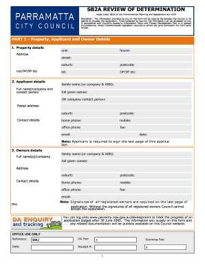 Fillable Online S82A Request for Review of Determination Fax Email Print - pdfFiller