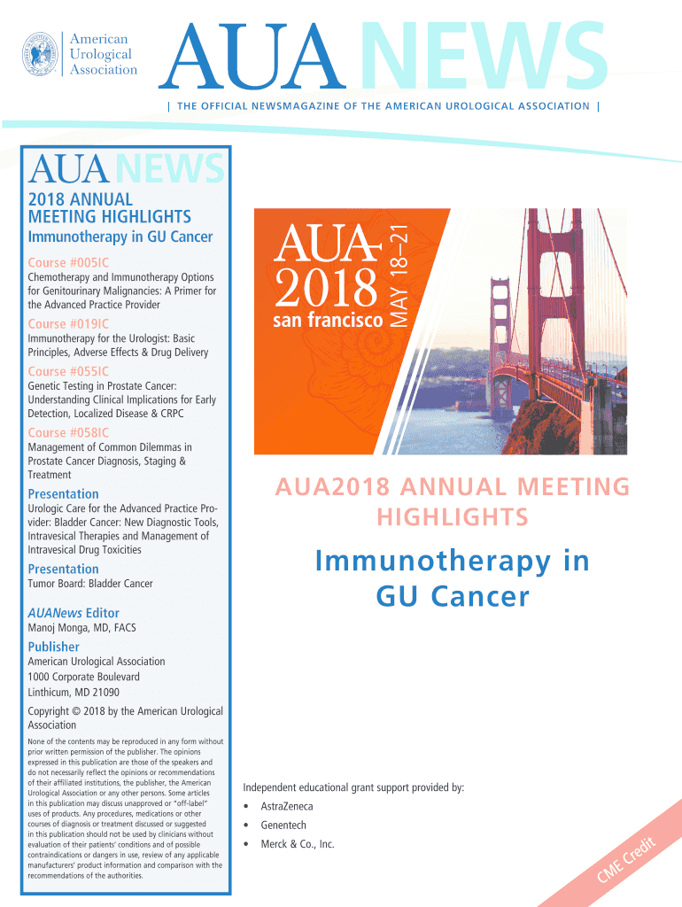 Fillable Online Immunotherapy in GU Cancer Fax Email Print - pdfFiller