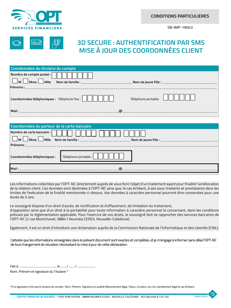 Remplissable En Ligne Le paiement par carte bancaire sur Internet avec 3D Secure ... Fax Email ...