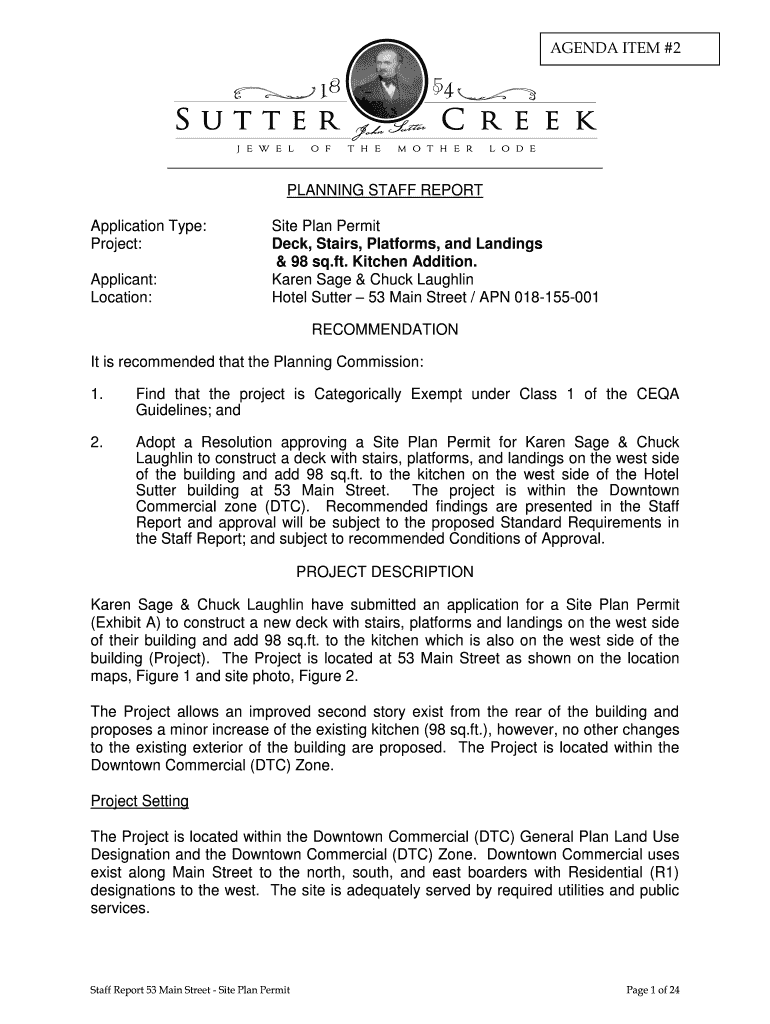 Fillable Online Site Plan Permit Fax Email Print - pdfFiller