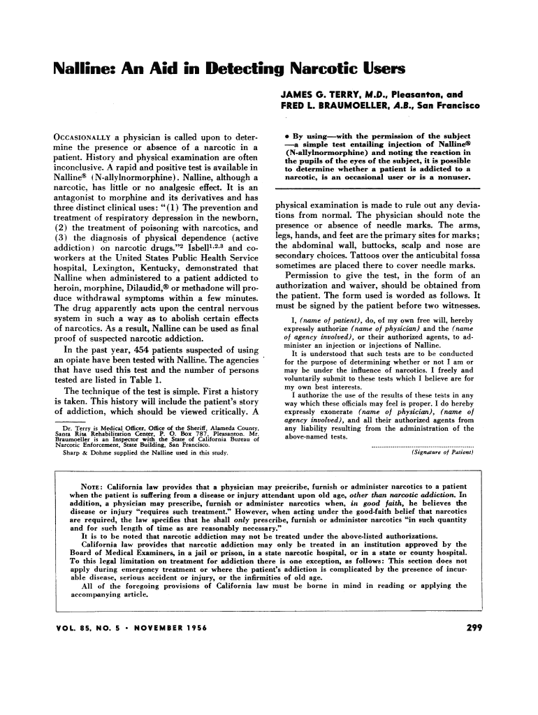 Fillable Online Nalline: An Aid in Detecting Narcotic IUsers - NCBI Fax ...