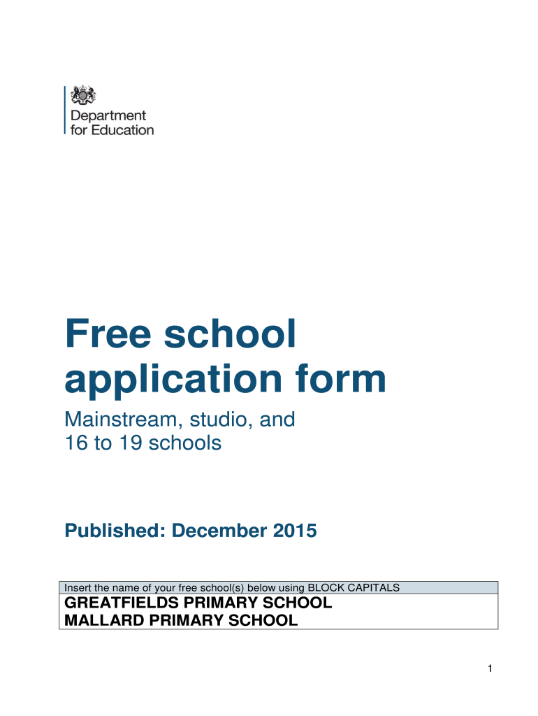 Fillable Online Wave 11 Mallard Primary School Fax Email Print - pdfFiller