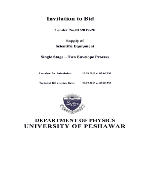 Fillable Online Single Stage Two Envelope Process Fax Email Print - pdfFiller