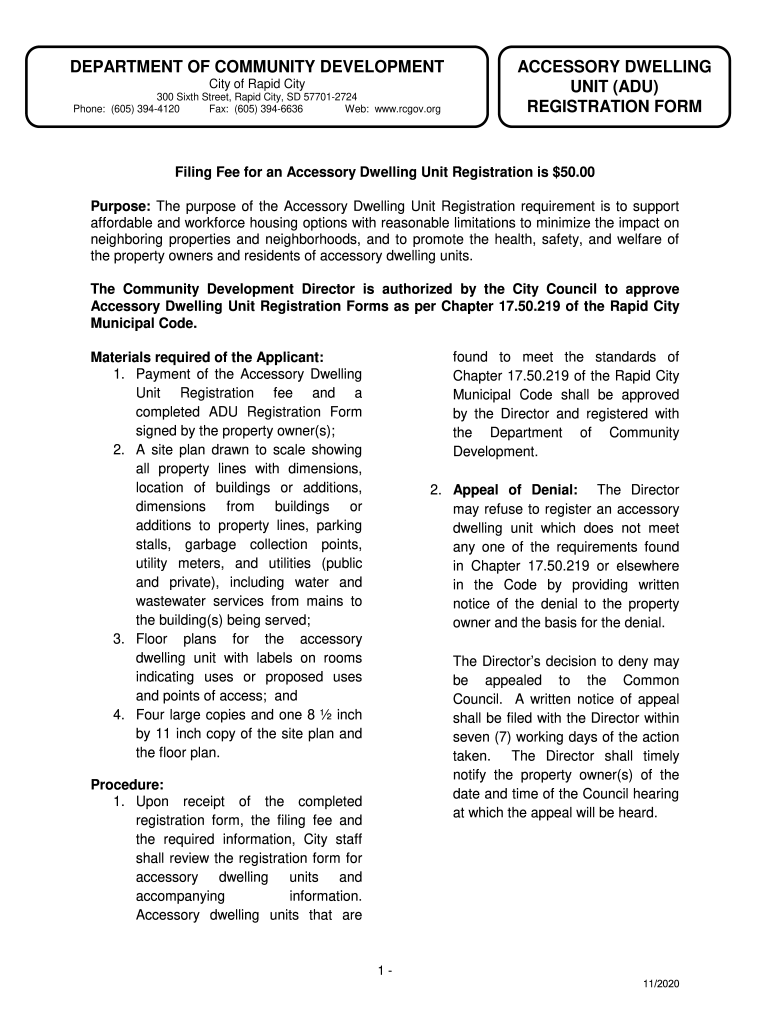 Fillable Online UNIT (ADU) Fax Email Print - pdfFiller