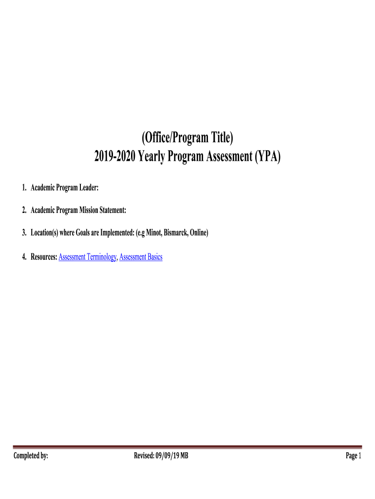 Fillable Online 2019-2020-YPA-Form---Template-Academic-updated.docx Fax ...