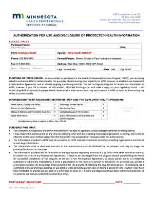 Fillable Online Employee Health- Allina Fax Email Print - pdfFiller