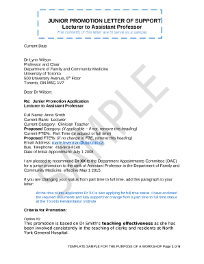 H. Sample Letter to External Letter Writers for Promotion to ... Doc ...