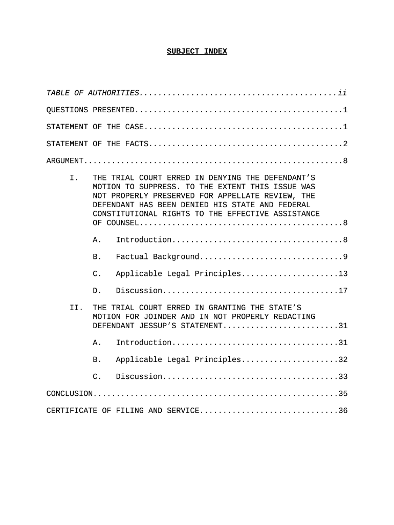 pdffiller Doc Template | pdfFiller