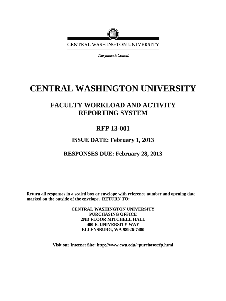 FACULTY WORKLOAD AND ACTIVITY Doc Template | pdfFiller