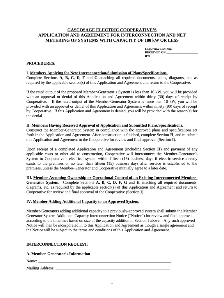 Algona Municipal Utilities Agreement for Electric Service and ... Doc ...