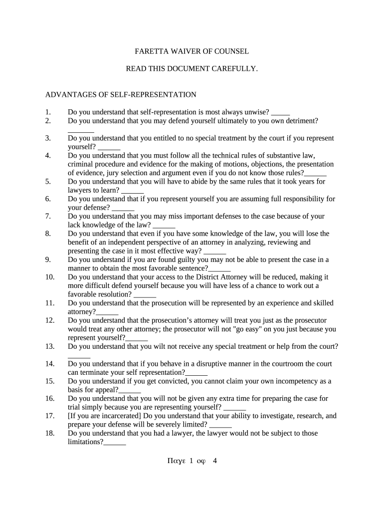 Anthony Pasquall FARETTA, Petitioner, v. State of CALIFORNIA. Doc ...