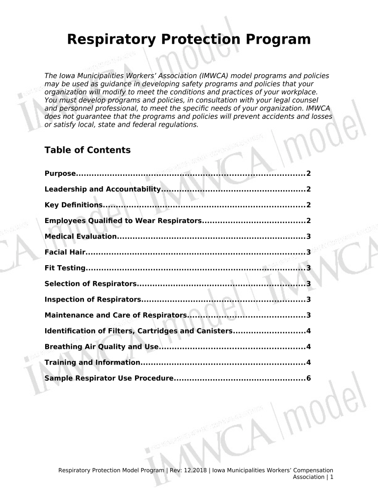 The University of Iowa UIHC Maintenance Department Health and ... Doc ...