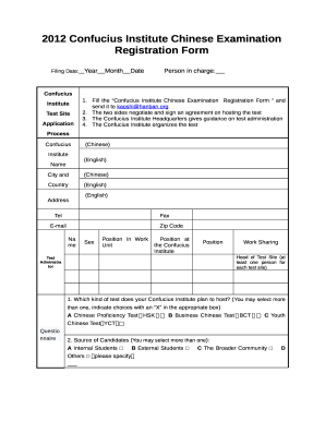 Registration Guidelines for HSK TestConfucius Institute ... Doc ...