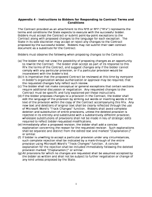 5. Appendix 4 - Sample Contract Doc Template | pdfFiller