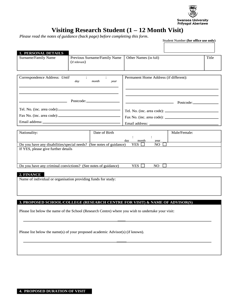 Application for UK visa to visit or for short-term stay ... Doc ...
